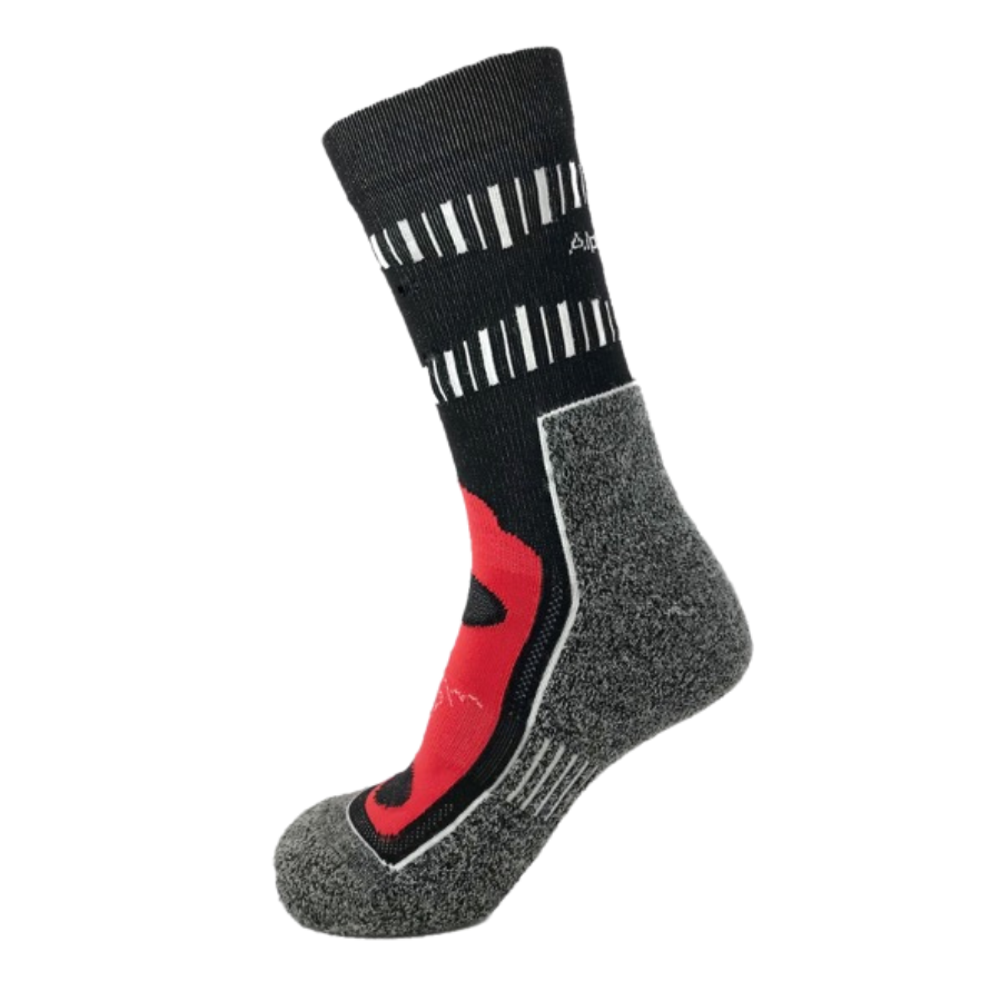 Alpaca Mid-Crew Socks | Walking, Hiking, Trekking - Cushioned, Wicking ...