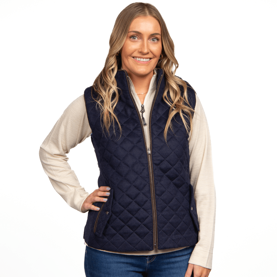 Women's Alpaca Vest - Stylish, Fitted Lined, Removable Hood - Alpacas ...